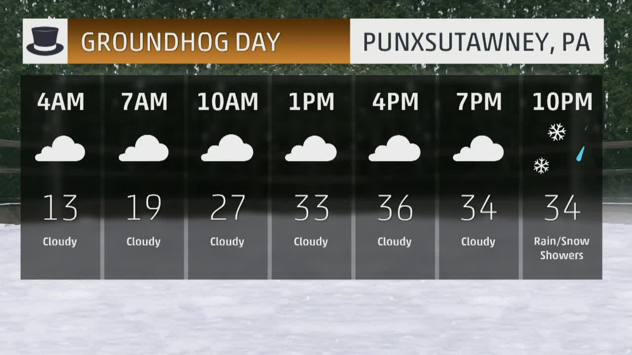 Clouds in the Forecast for Groundhog Day - Videos from The Weather Channel