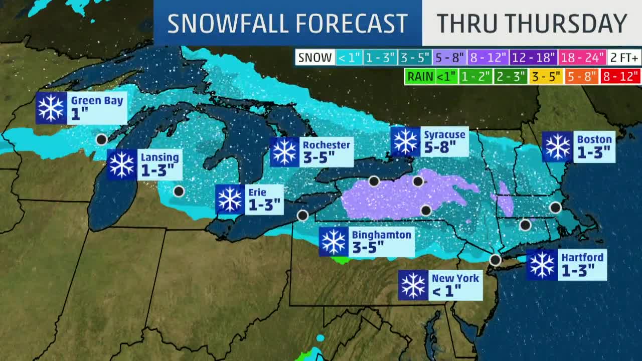 More Snow on the Way to the Northeast - Videos from The Weather Channel