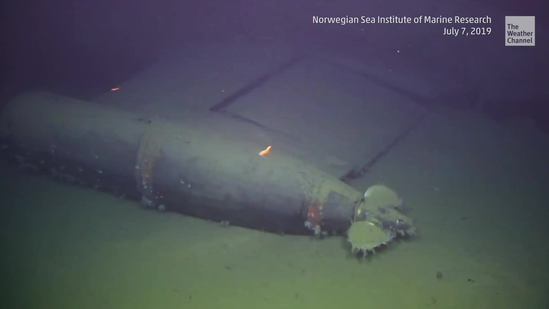 Radiation Leaking from Sunken Sub - Videos from The Weather Channel