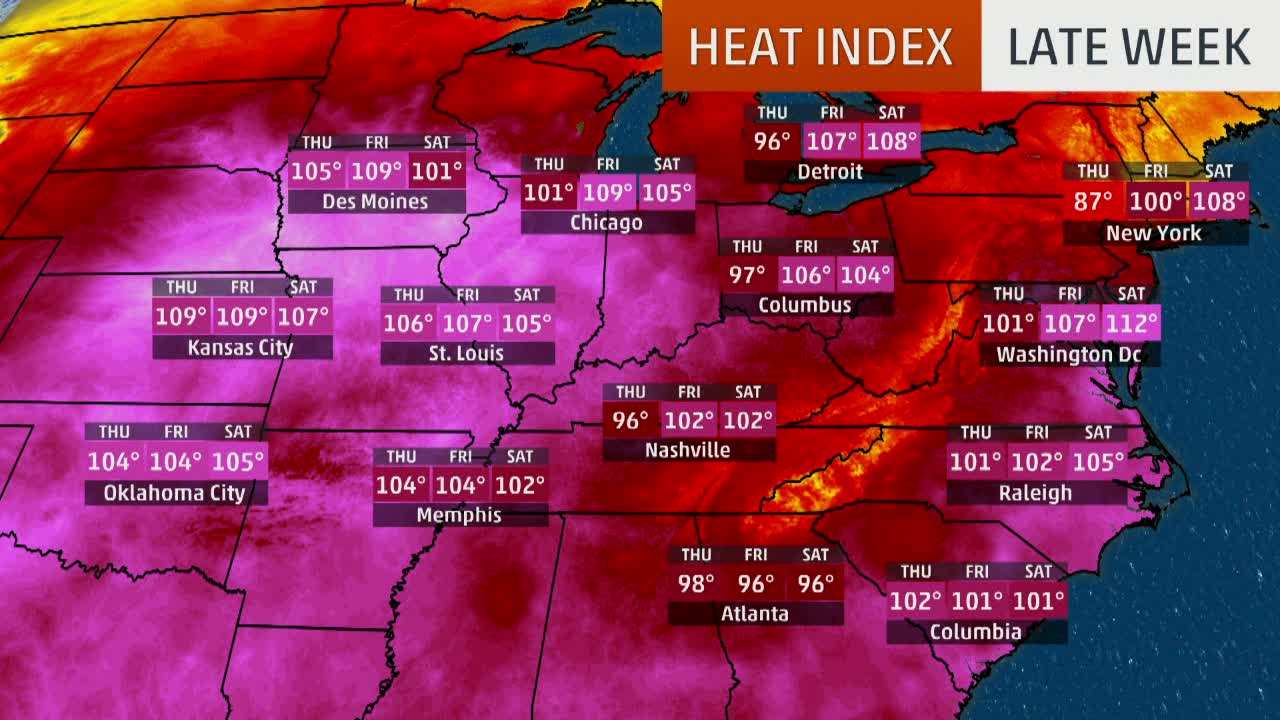 Millions of People Will Be Affected by Dangerous Heat Wave - Videos ...
