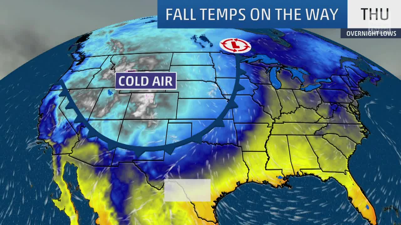 Powerful Cold Front May Bring Intense, Rapid Freeze - Videos from The ...