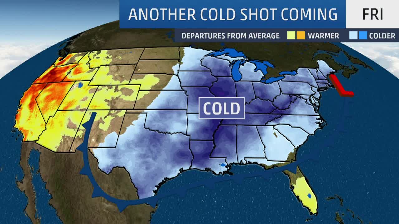 Central, Eastern U.S. Will Have Cold Start This November - Videos from ...