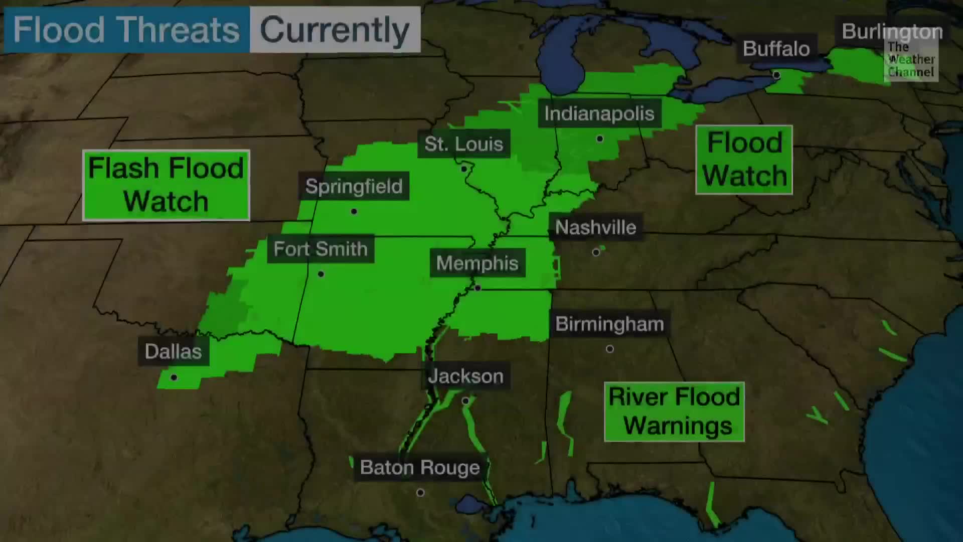Flash Flood Threat Begins Today - Videos from The Weather Channel