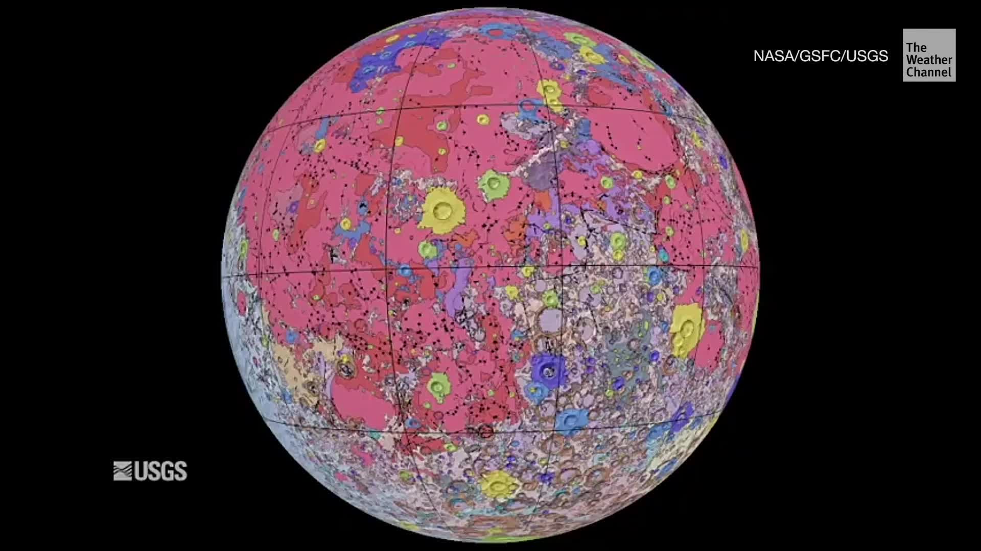 Revelan primer mapa completo de la Luna - Videos de The Weather Channel