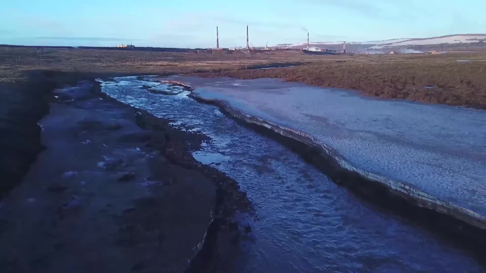 Rivers of Oil Running Through the Arctic After Massive Spill - Videos ...
