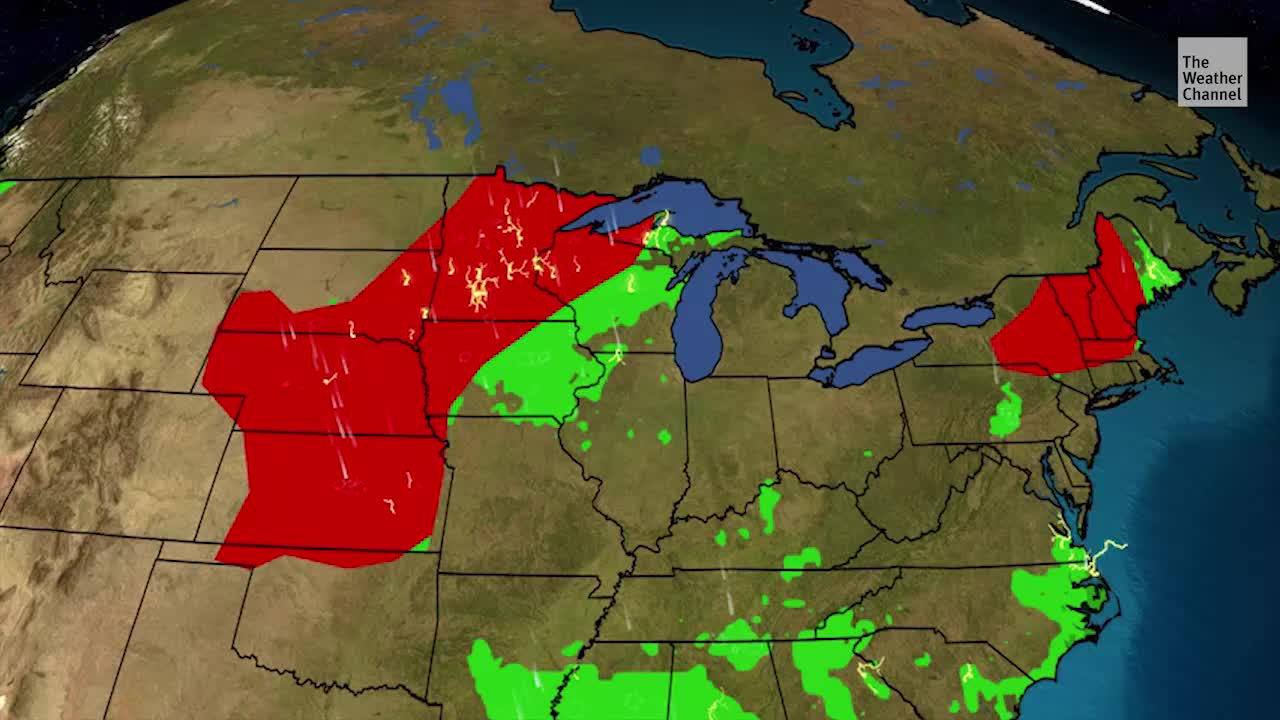 Strong Storms Possible Wednesday - Videos from The Weather Channel
