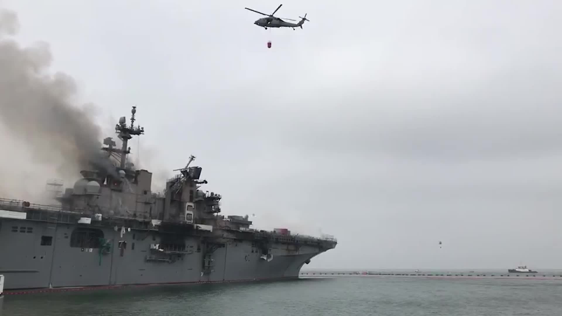 Navy Ship Smoke Could Be Hazardous - Videos from The Weather Channel