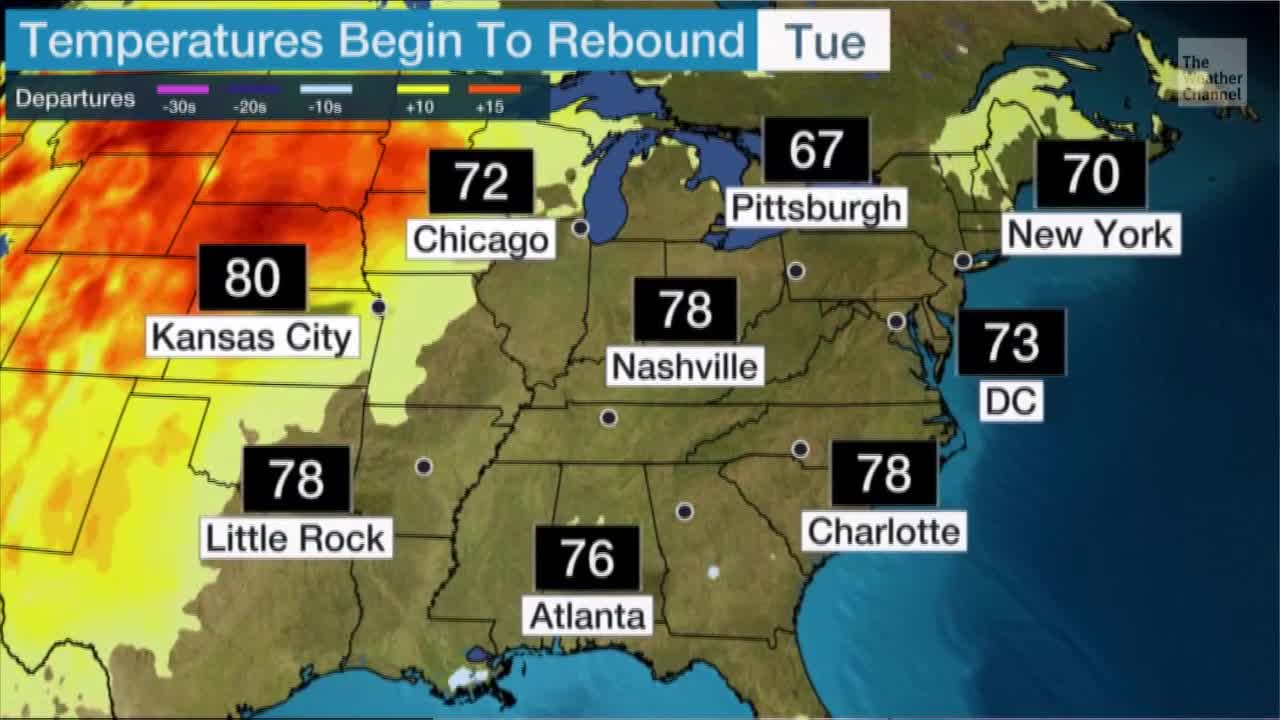 Weather Changes Coming From Coast to Coast - Videos from The Weather ...