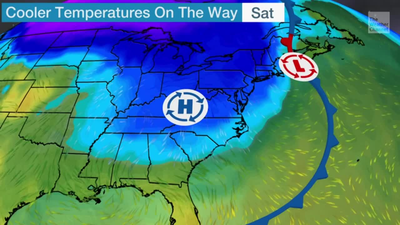 Colder Weather Moves in for Many This Weekend - Videos from The Weather ...