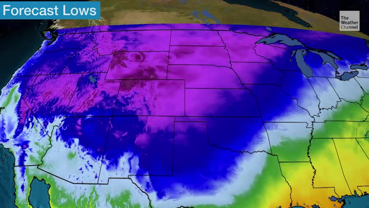 Record Cold on Tap for Huge Chunk of U.S. - Videos from The Weather Channel
