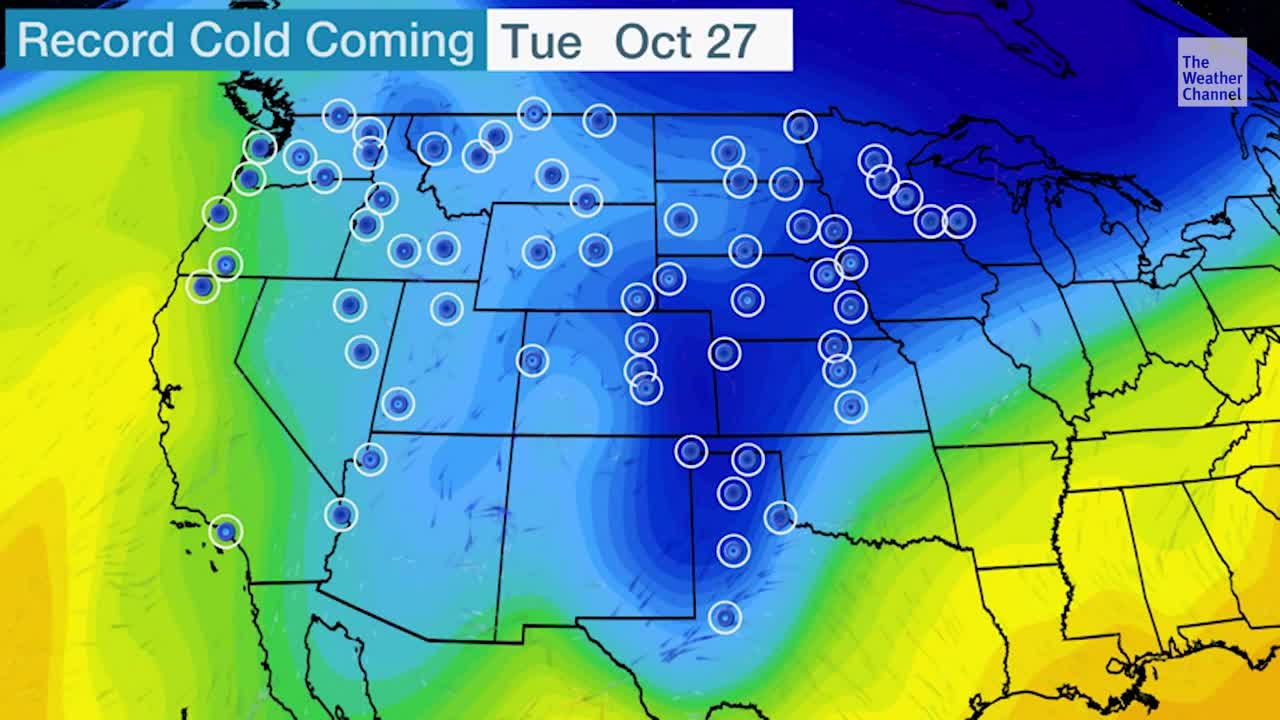 Record Breaking Cold Temperatures Possible for Some This Weekend ...