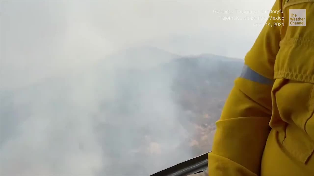 Air Quality Concerns as Forest Fire Rages in Mexico - Videos from The ...