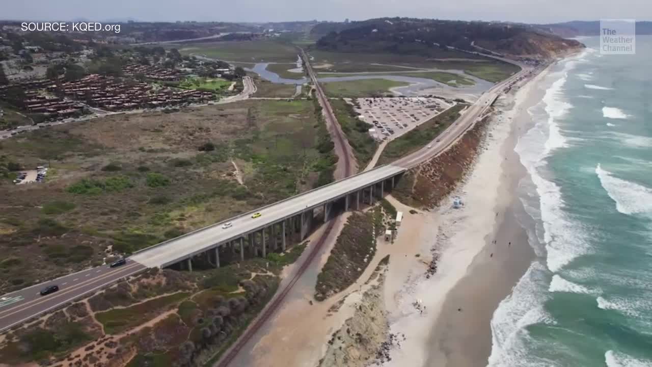 Drought Eroding California Beaches - Videos from The Weather Channel
