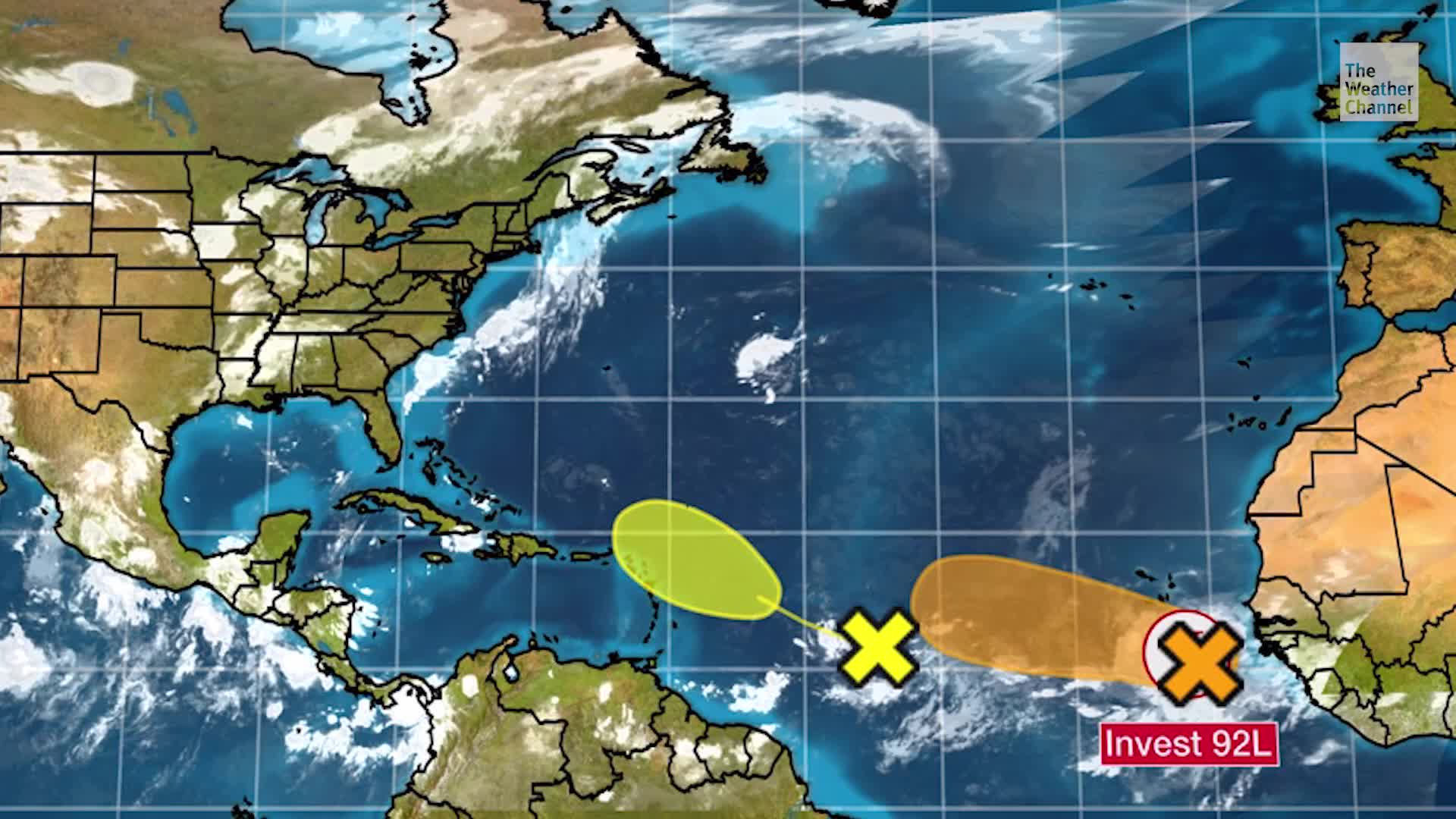 Two Areas to Watch for Tropical Development in the Atlantic - Videos ...
