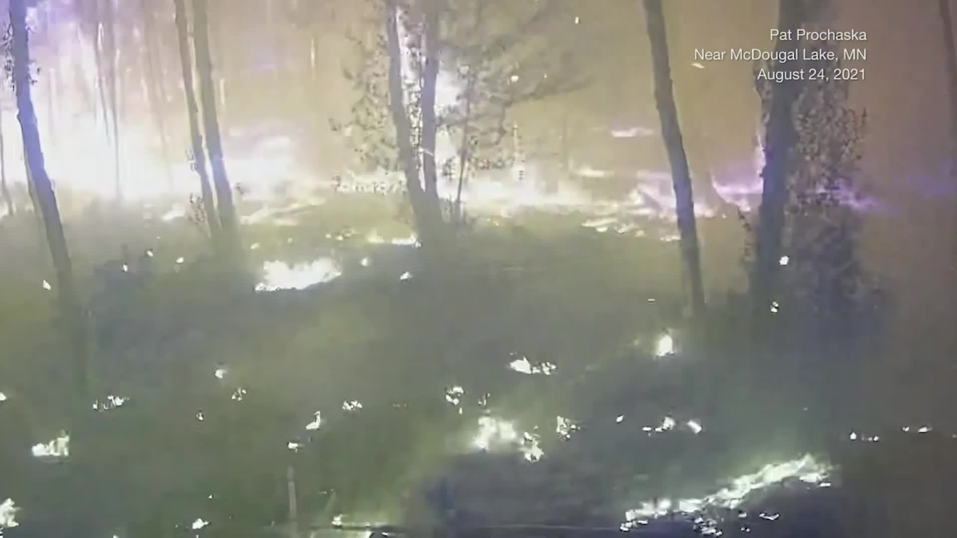 Minnesota Wildfire Doubles in Size - Videos from The Weather Channel