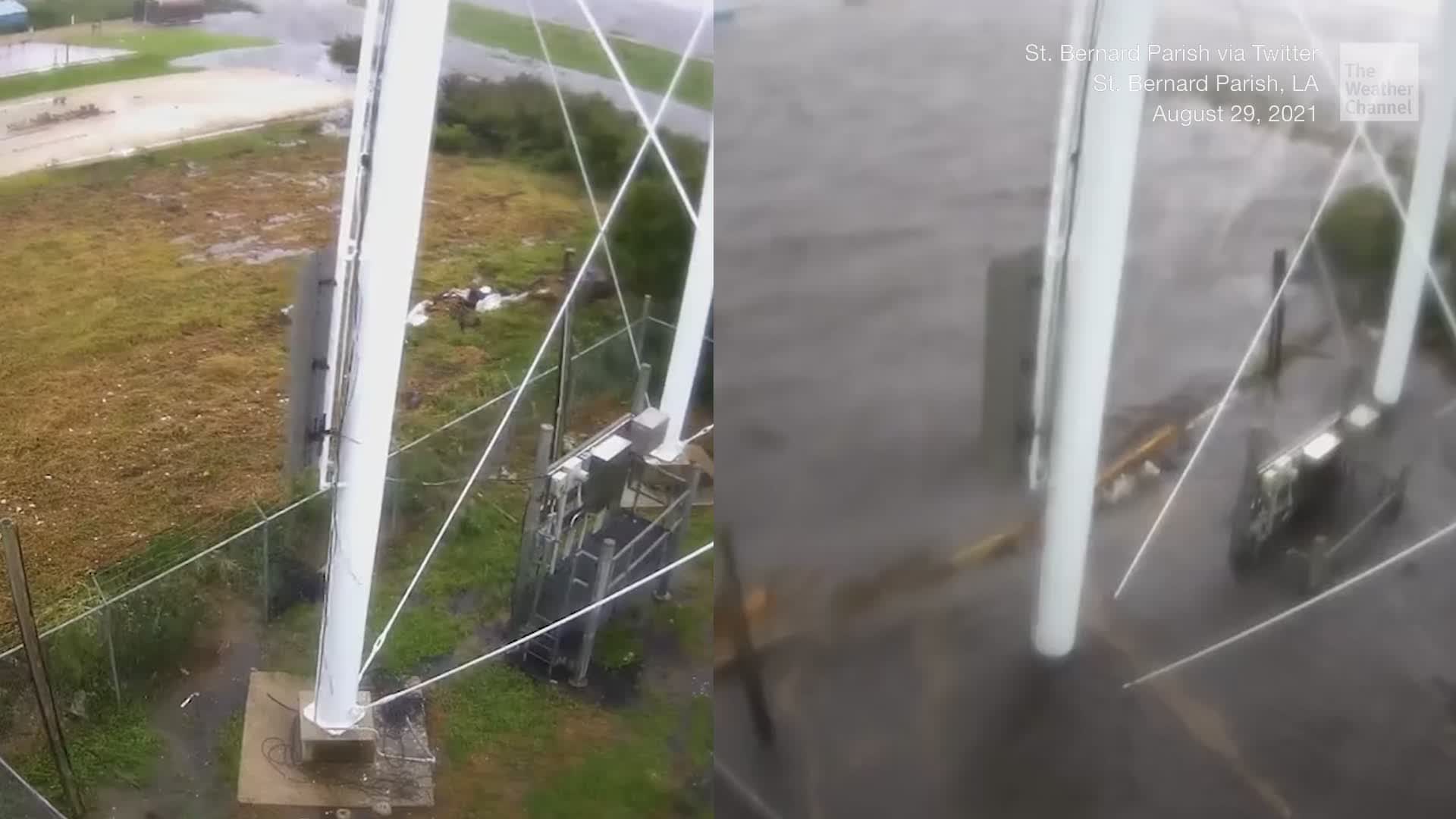 Before and After Look at Ida's Unreal Storm Surge - Videos from The ...
