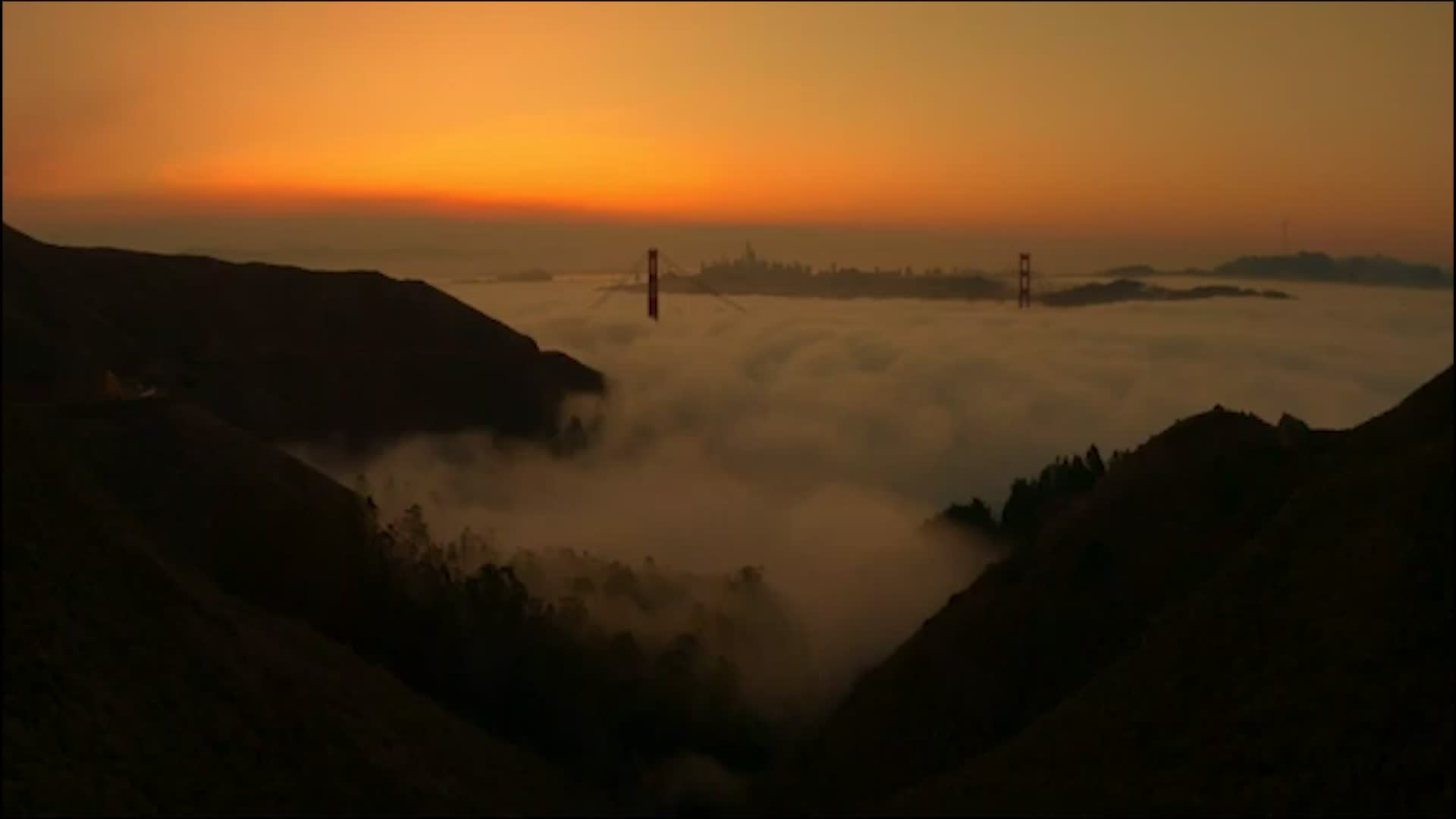 Watch Fog Engulf Golden Gate Bridge - Videos from The Weather Channel
