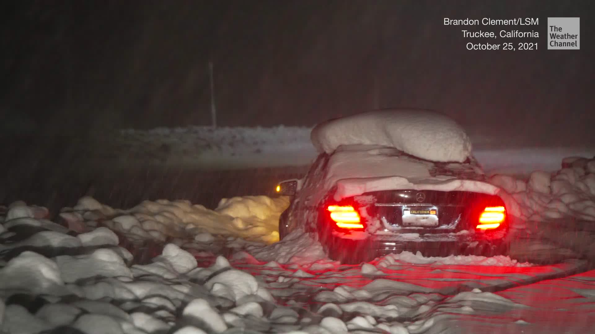 Snow Closes California Mountain Pass - Videos from The Weather Channel
