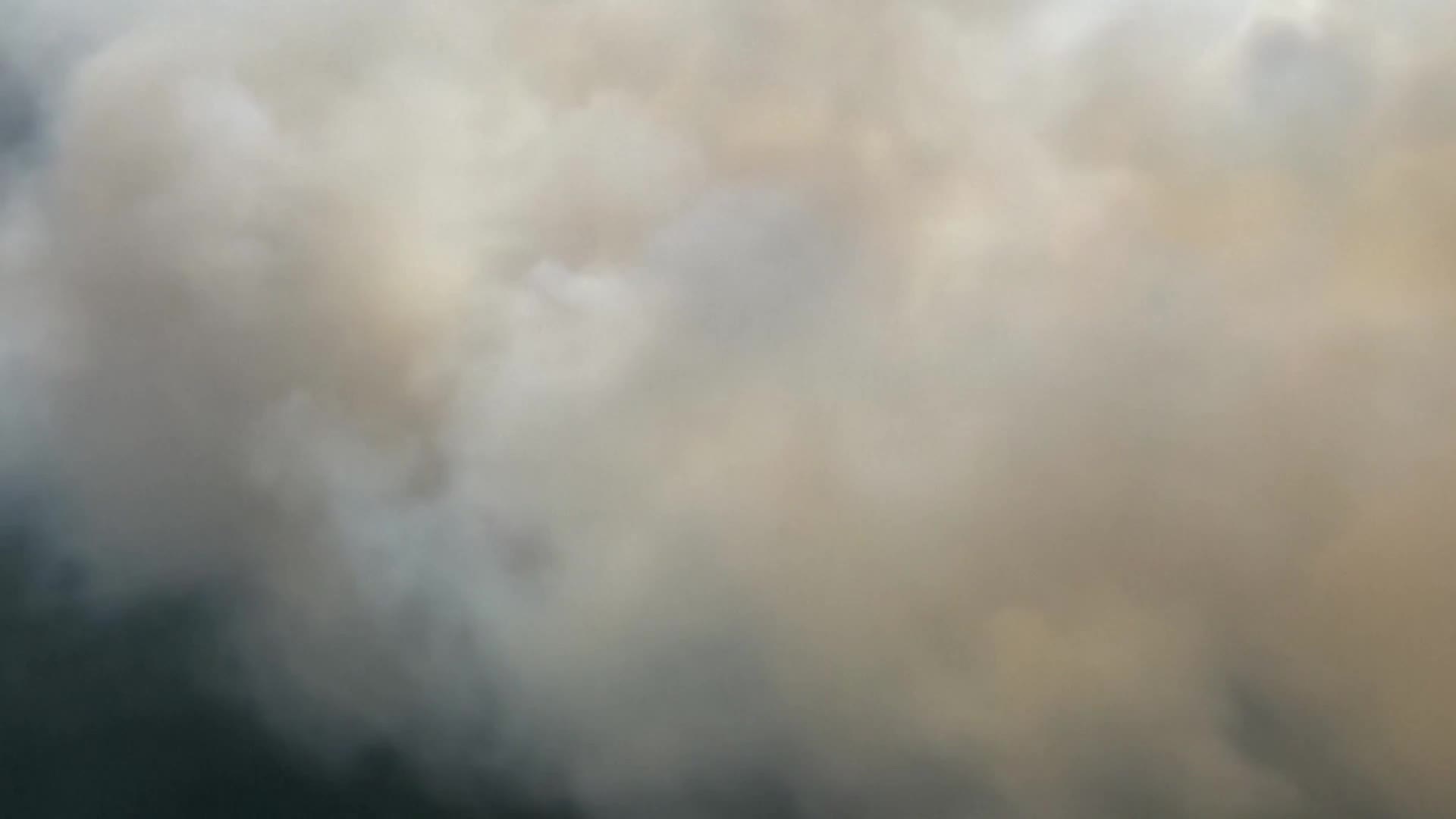 Ozone Eroding Under Severe Fire Smoke - Videos from The Weather Channel