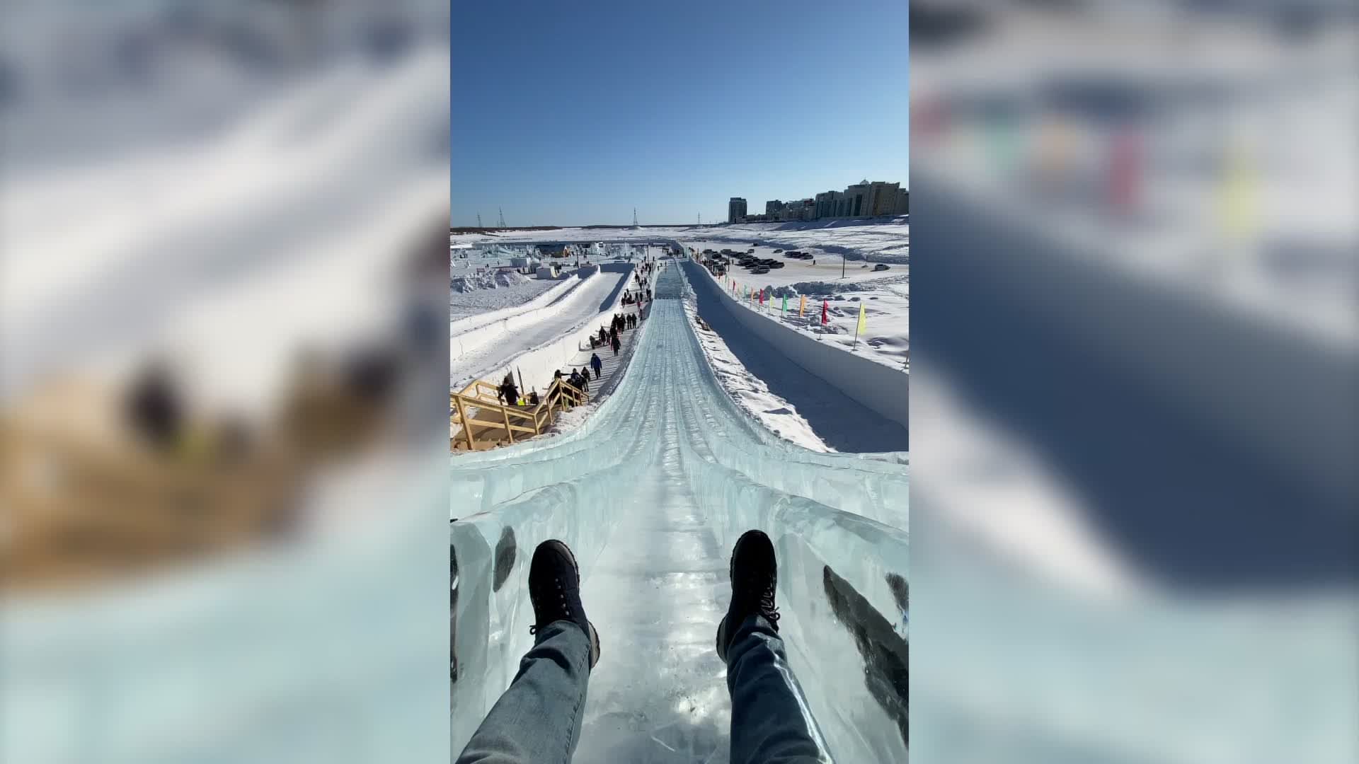 Frozen Thrill Ride Sends People Flying - Videos from The Weather Channel