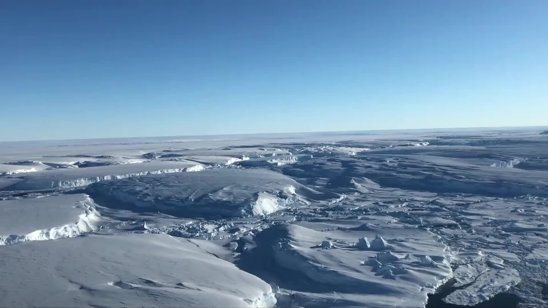 Crumbling Ice Shelf May Doom Vital Glacier - Videos from The Weather ...