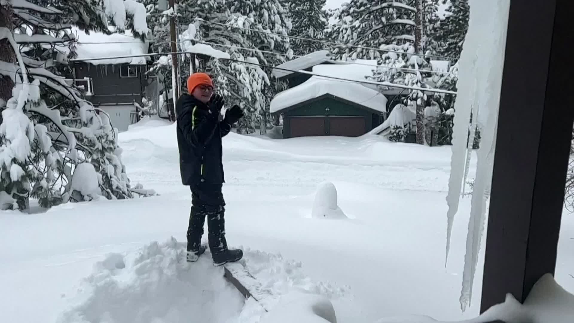 Boy Disappears in Snow - Videos from The Weather Channel