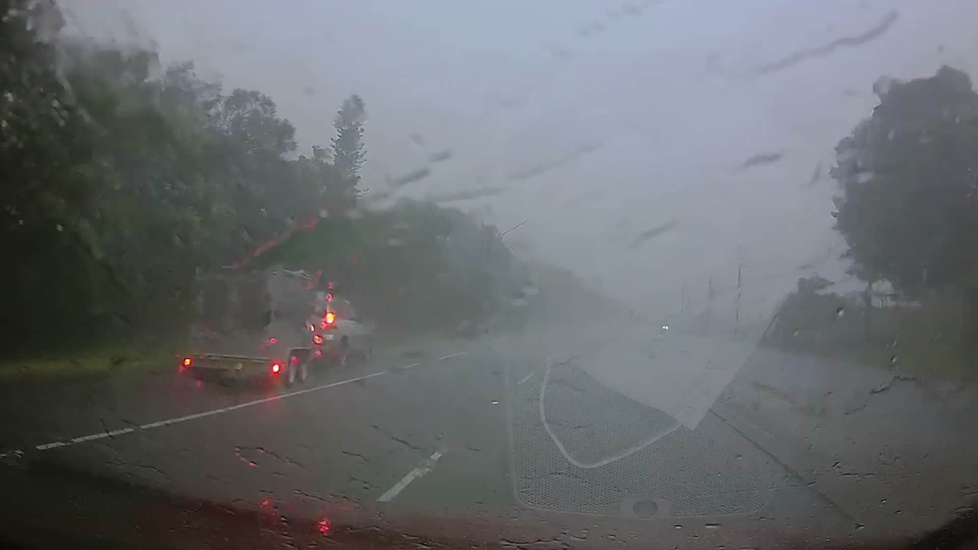 Watch Moment Lightning Splits Utility Pole - Videos from The Weather ...