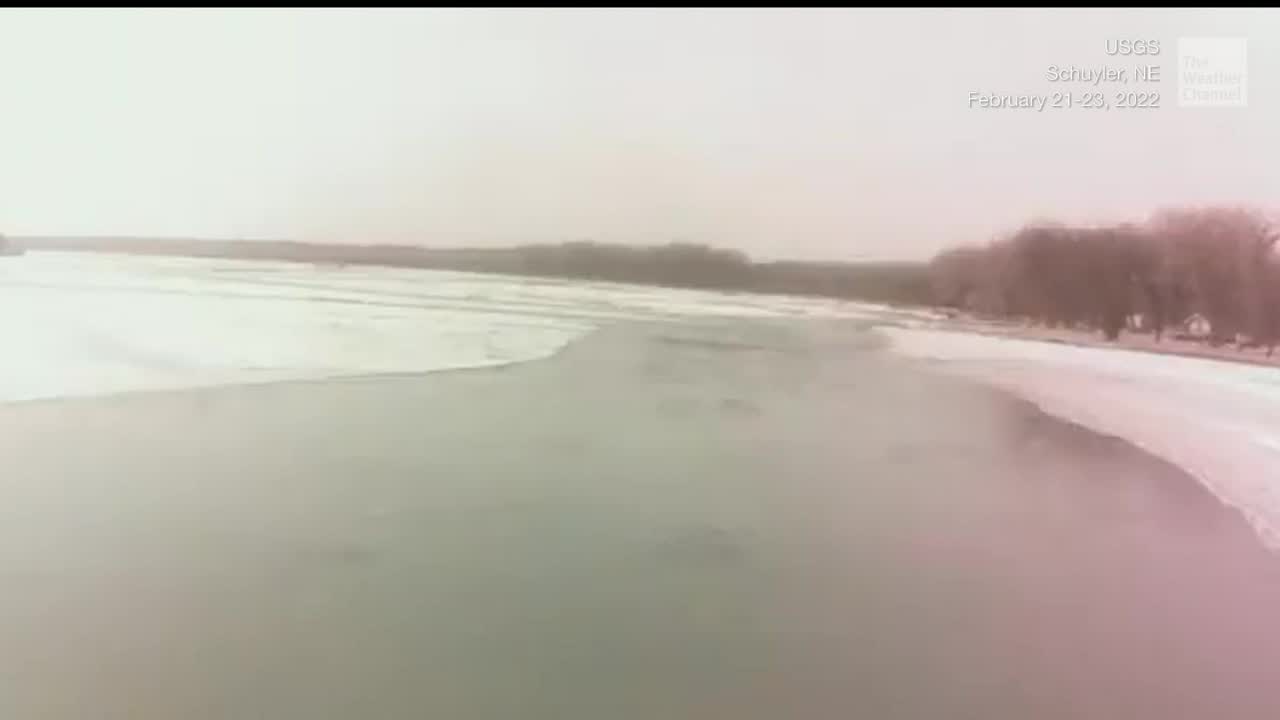 Watch How Quickly River Freezes - Videos from The Weather Channel