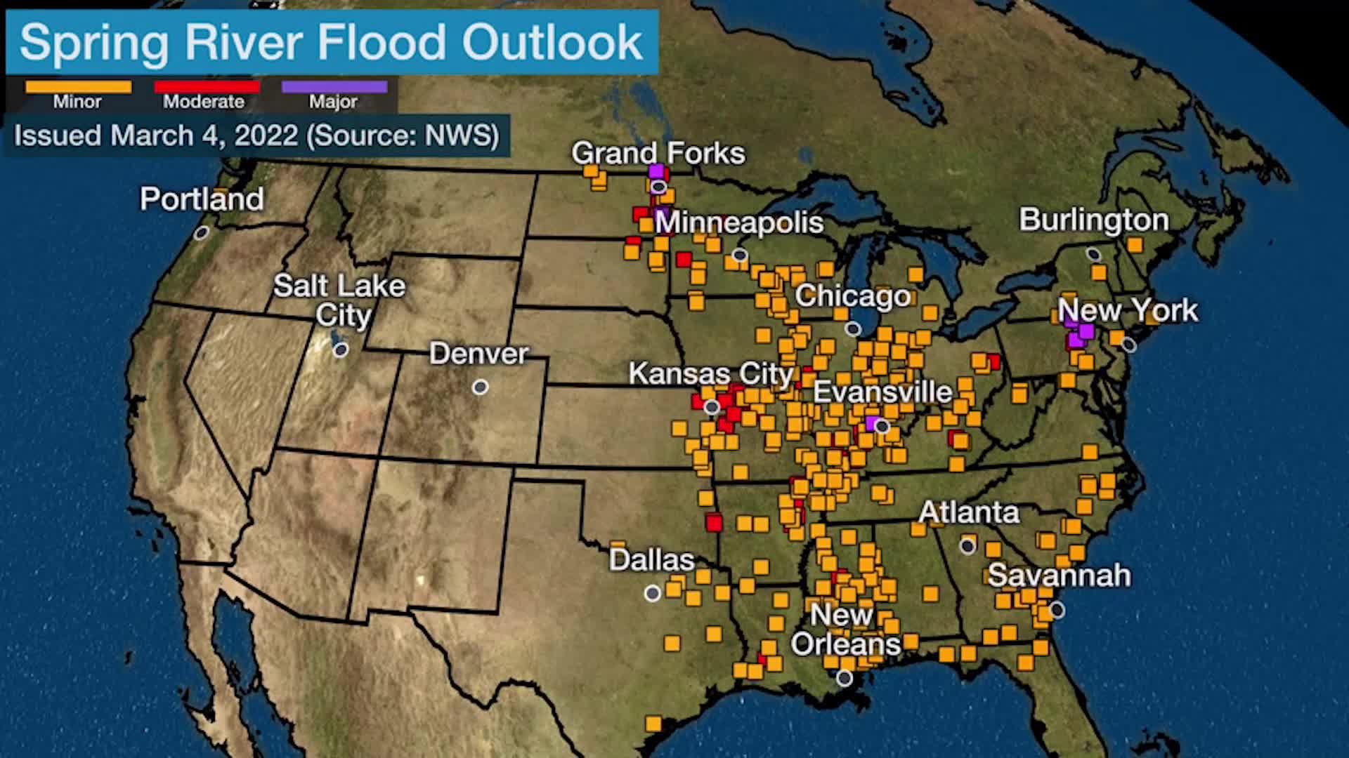 Rapid Thaws, Heavy Rain Could Lead to Spring Flooding - Videos from The ...