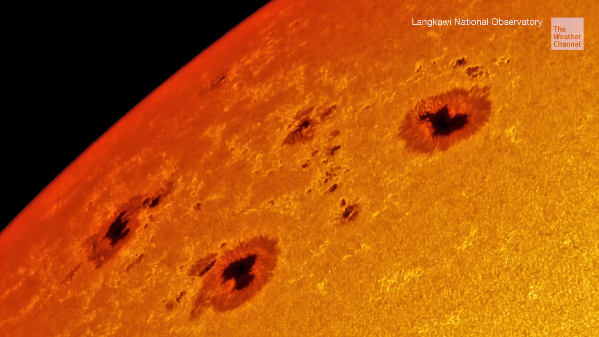 ¿Qué significan las manchas solares masivas? - Videos de The Weather ...