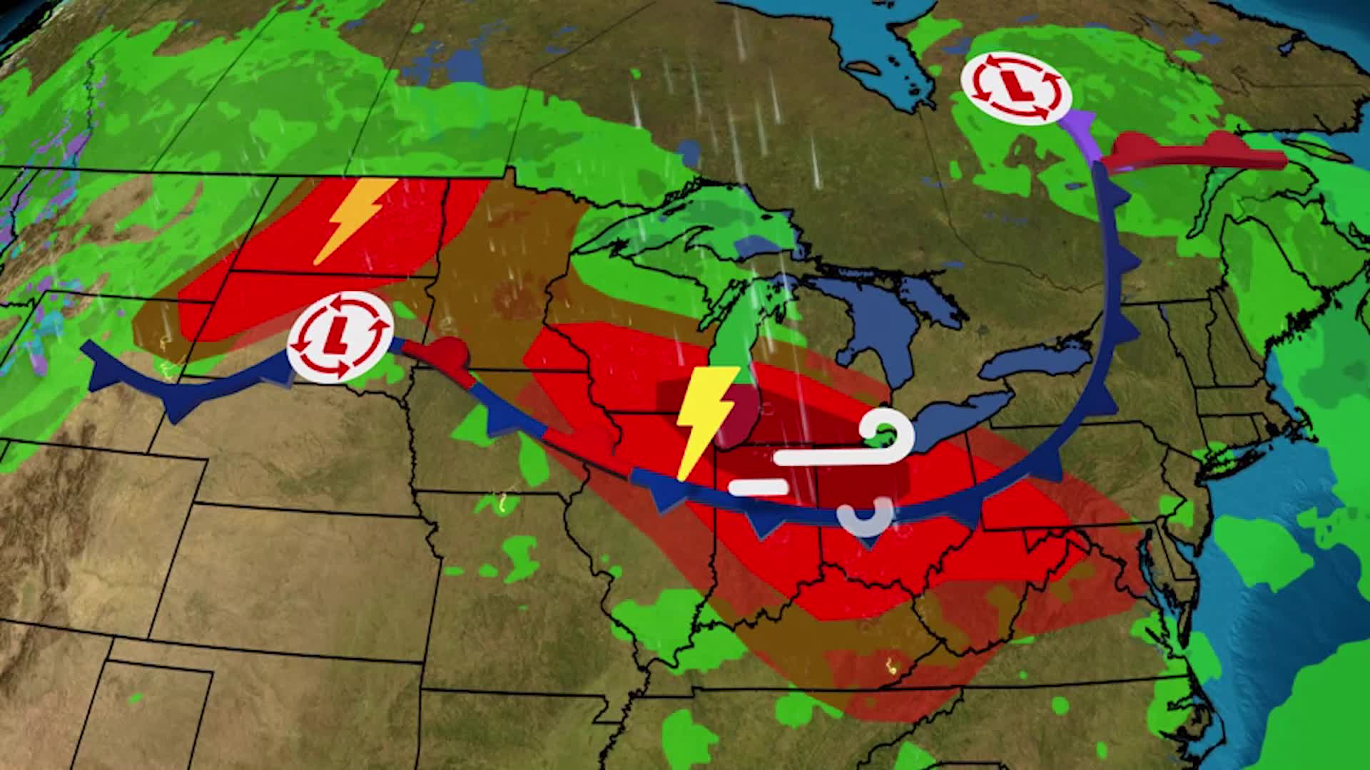 Lightning Strikes Out of Nowhere on Sunny Day in Florida - Videos from ...