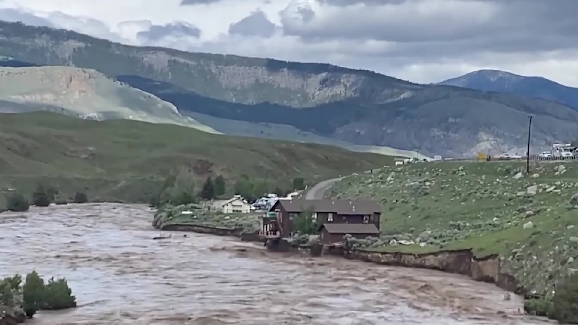 Yellowstone Still Closed; Flooding Cuts Off Communities - Videos from ...