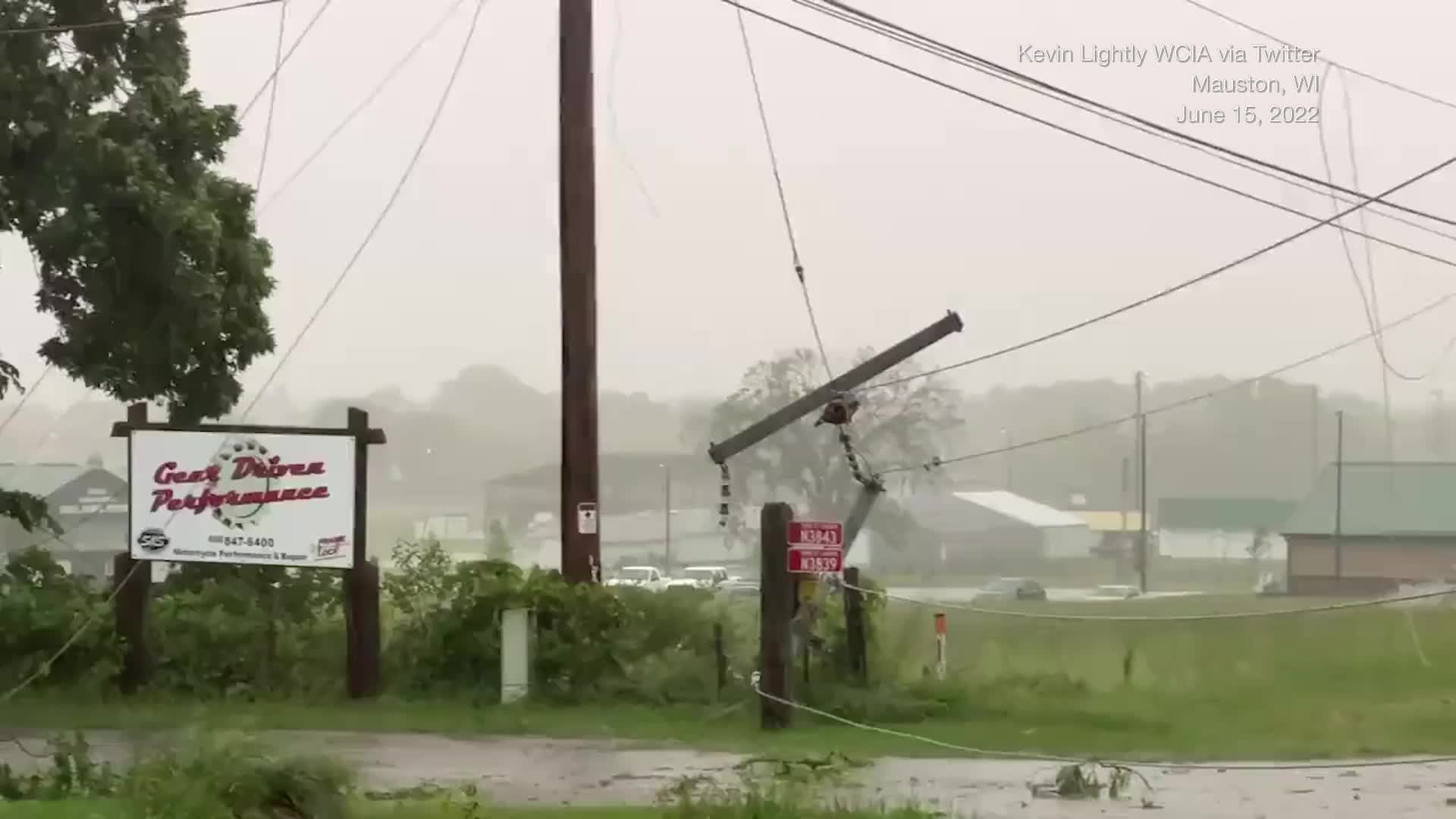 More than 100,000 Power Outages, Buildings Damaged - Videos from The ...