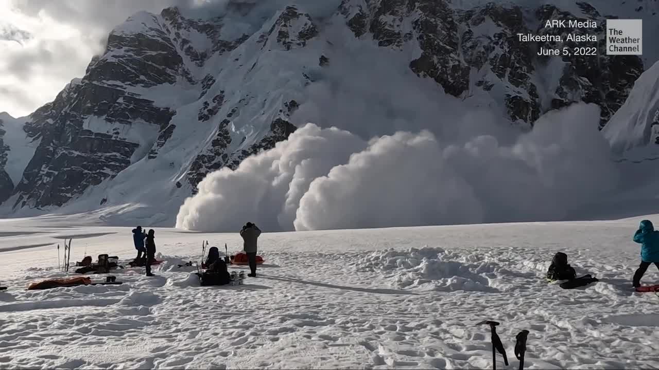 Hikers Take Avalanche Head On - Videos from The Weather Channel