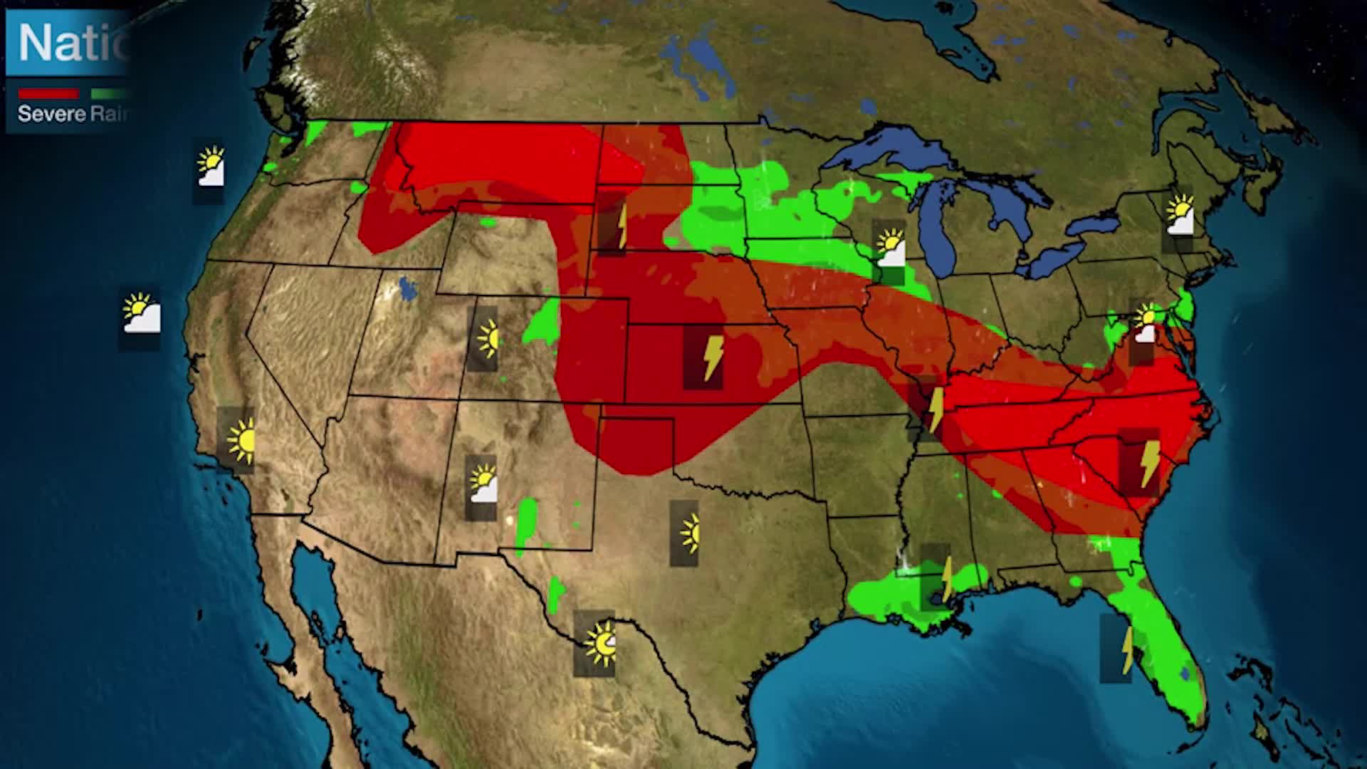 Fisherman Has No Clue What’s Behind Him - Videos from The Weather ...
