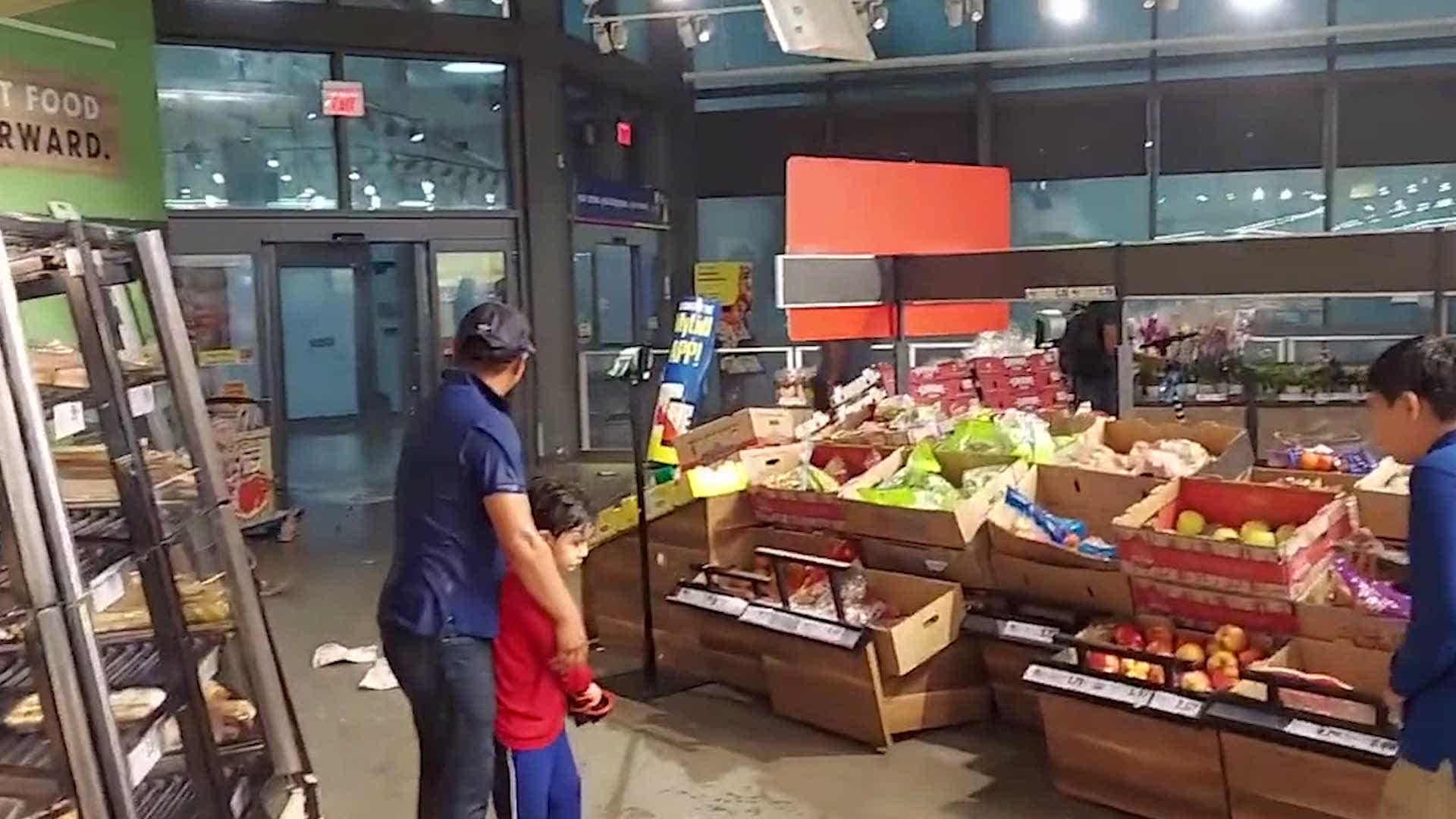 Where Shopping Is A Terror: Storm Blasts Grocery - Videos from The ...