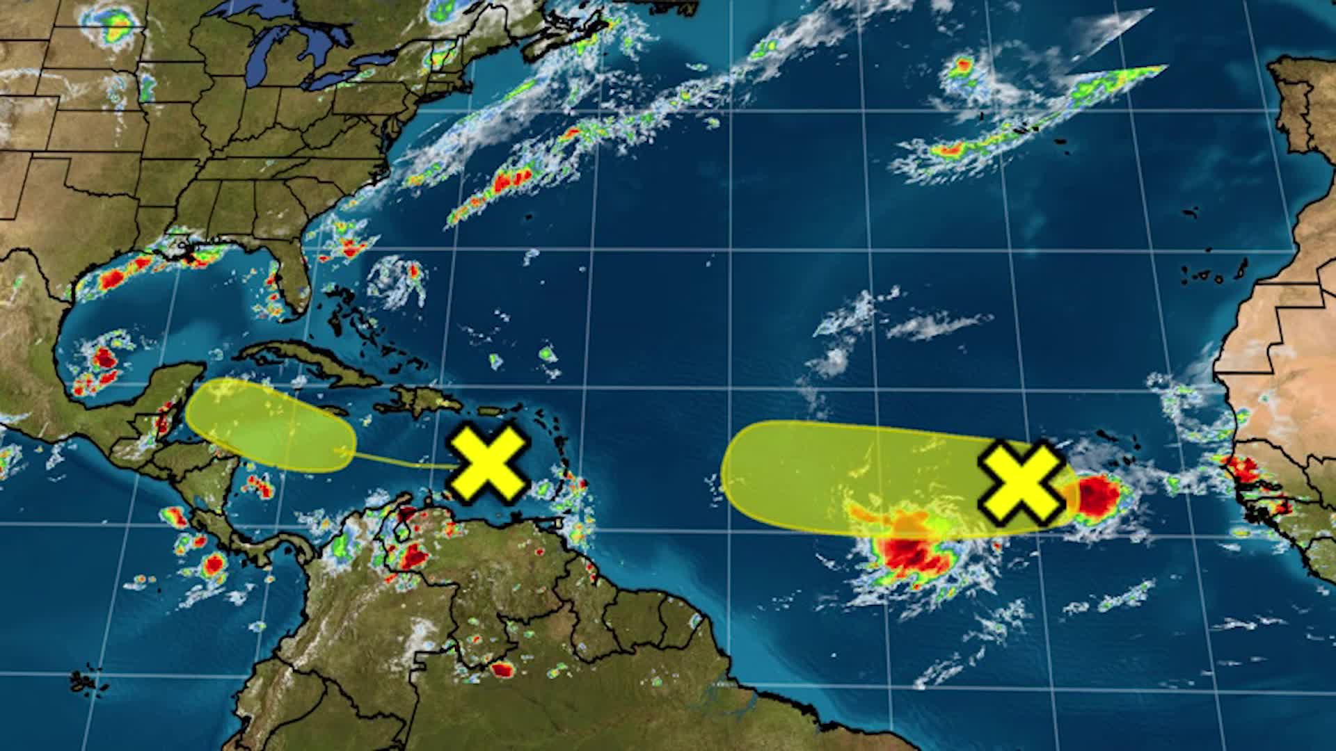 Lo que observamos en el Atlántico - Videos de The Weather Channel Lo que observamos en el Atlántico - Videos de The Weather Channel