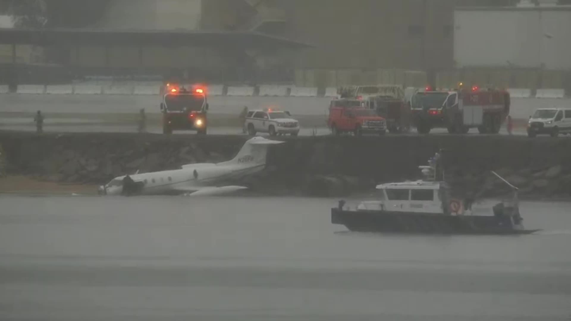 Small Plane Crashes While Landing During Tropical Storm Kay - Videos ...