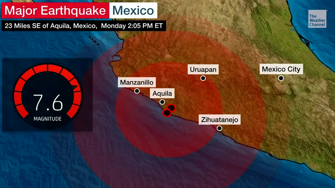 Mexico Hit By Deadly Earthquake Videos From The Weather Channel Mexico Hit By Deadly Earthquake Videos From The Weather Channel