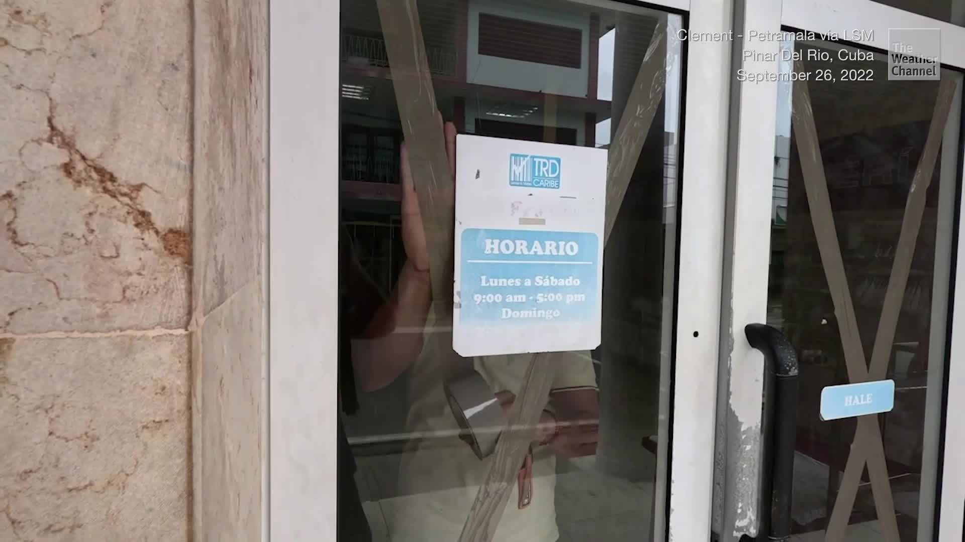 Long Lines In Cuba Ahead of Hurricane Ian - Videos from The Weather Channel