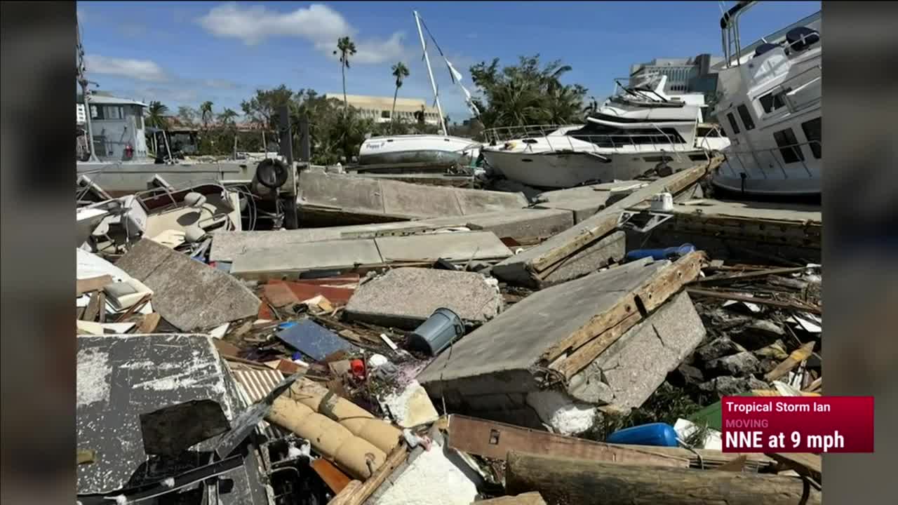Fort Myers Marina Destroyed By Hurricane Ian - Videos from The Weather ...