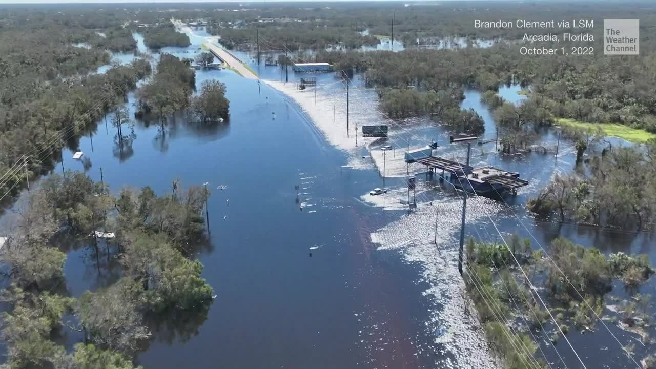 At Least 49 Dead, Damage Widespread After Hurricane Ian - Videos from ...
