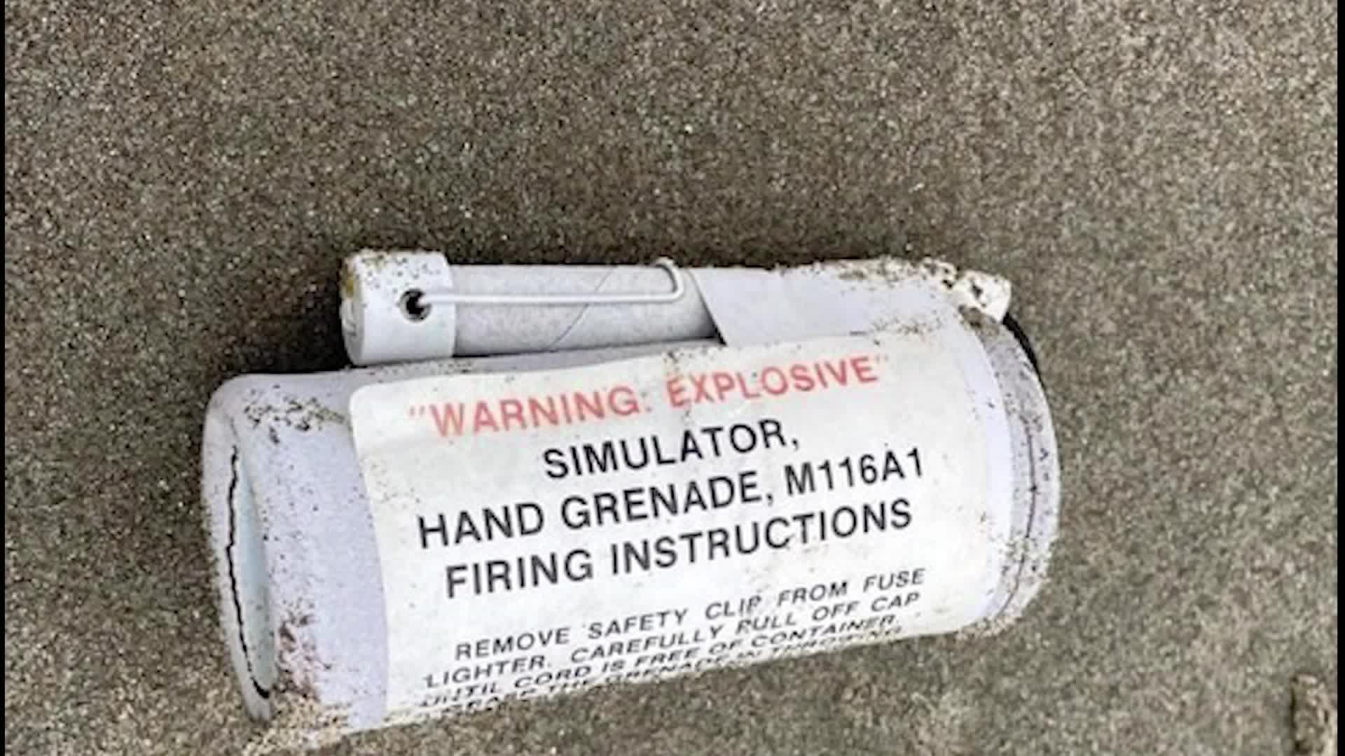 Grenades Wash Up On West Coast Beach - Videos from The Weather Channel