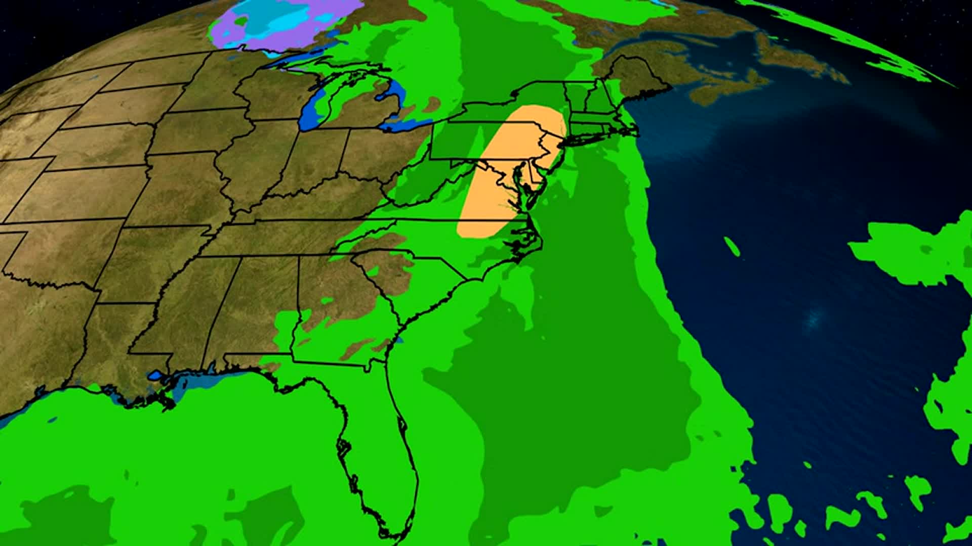 Severe Storm, Heavy Rain Threat Tracks East - Videos from The Weather ...