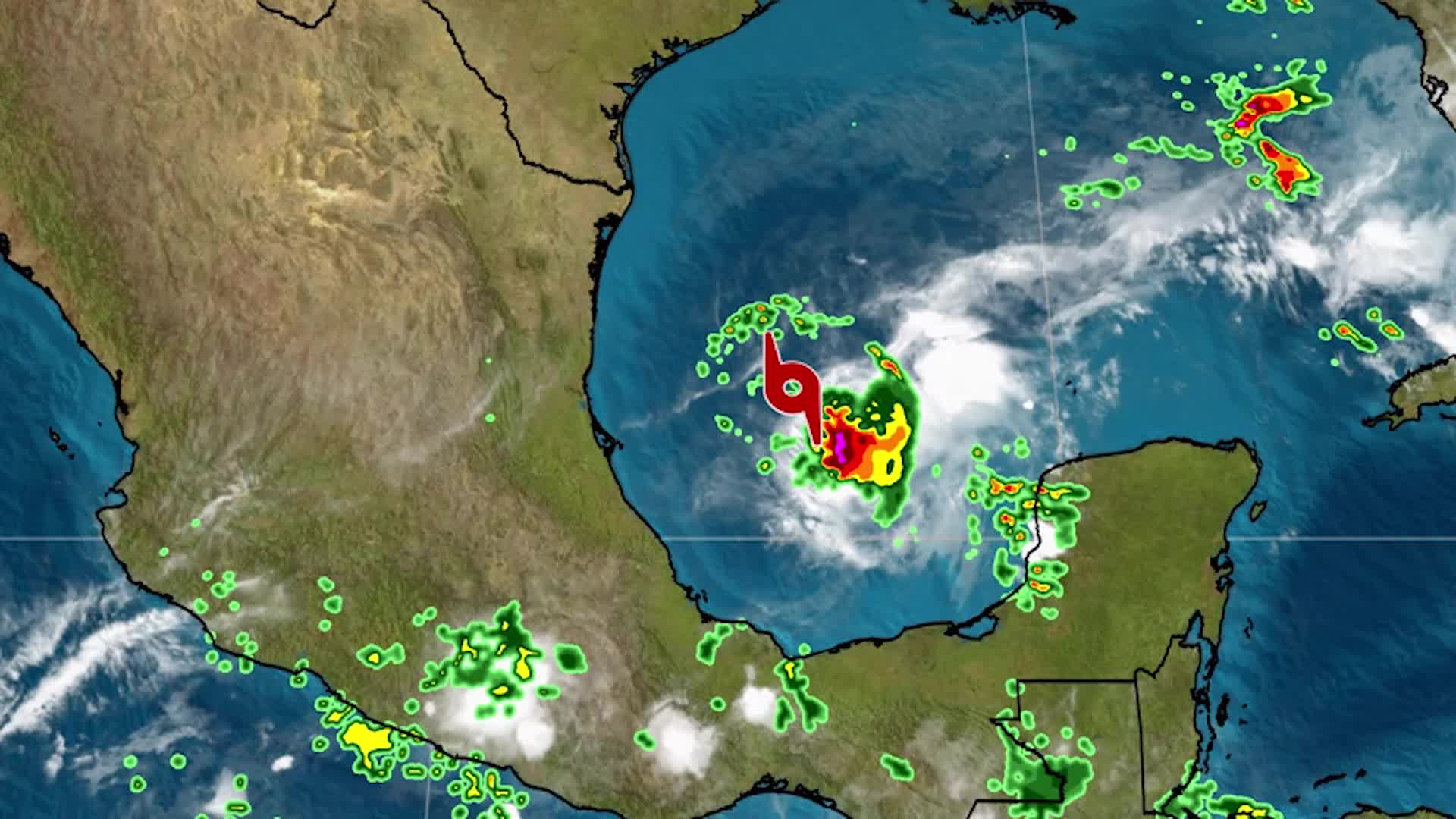 Mini Whirlpool Forms off Australian Coast Ahead of Cyclone - Videos ...