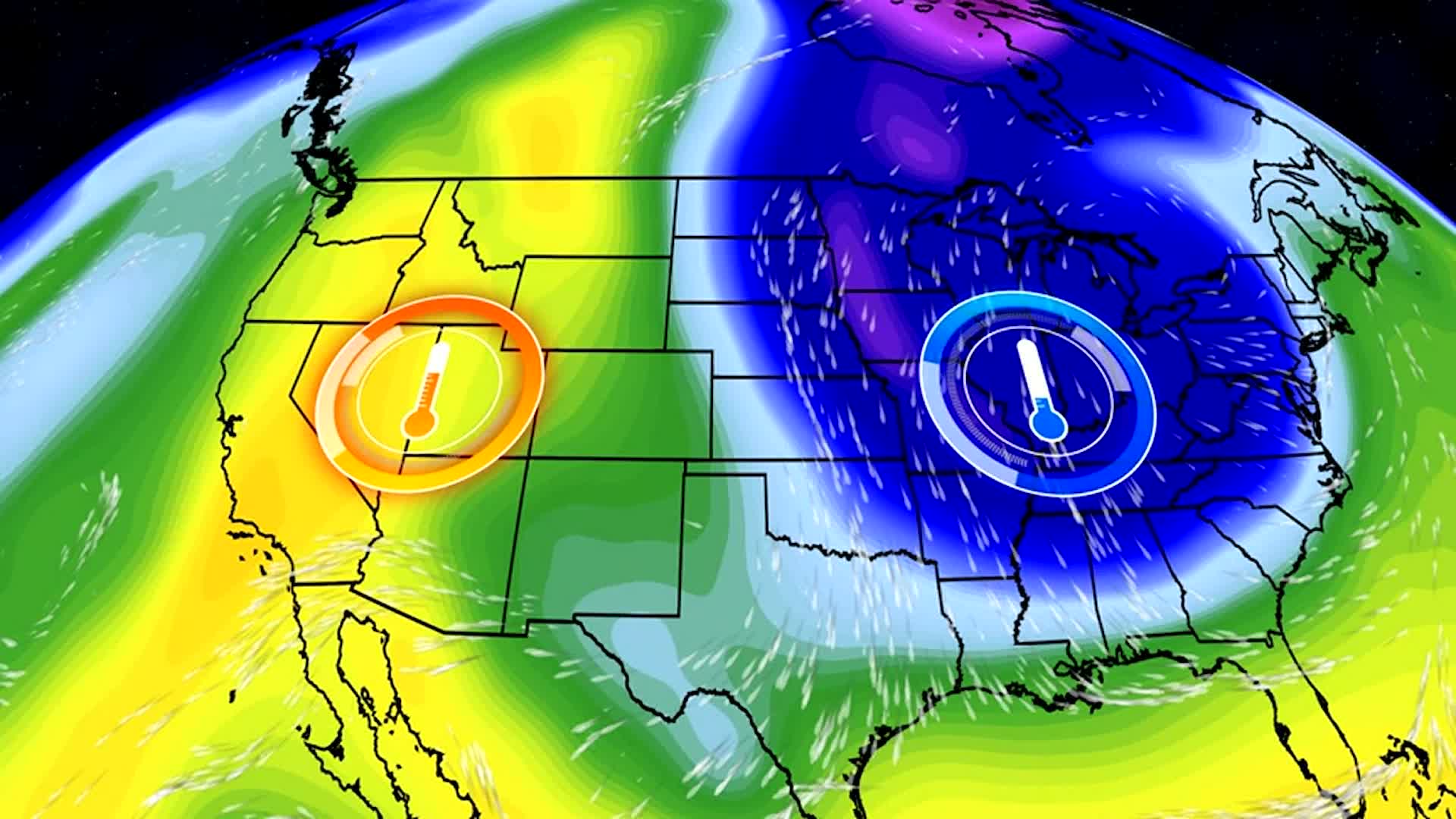 Pattern Change To Bring Temperature Flip-Flop - Videos from The Weather ...