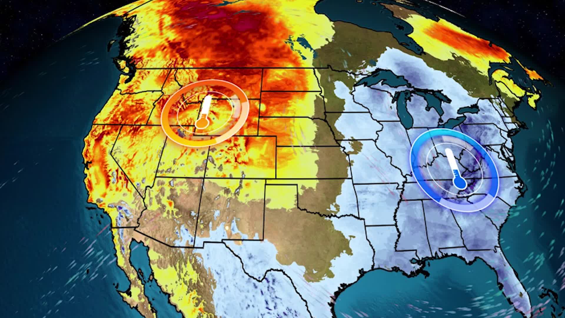 Coast-To-Coast Temperature Flip Expected From Pattern Change - Videos from The Weather Channel