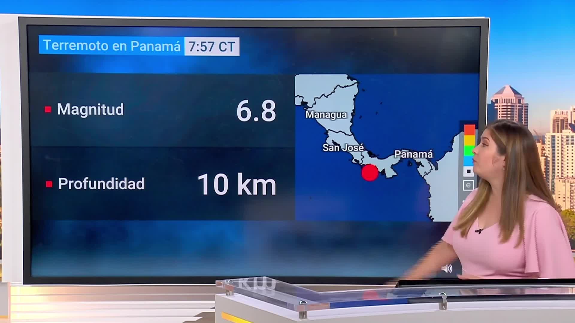 Fuerte terremoto sacude a Panamá - Videos de The Weather Channel