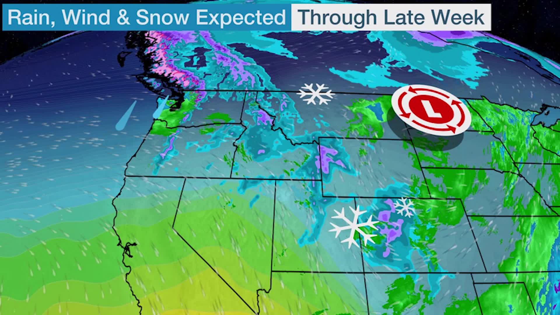 Rounds of Rain, Snow Through Late Week - Videos from The Weather Channel