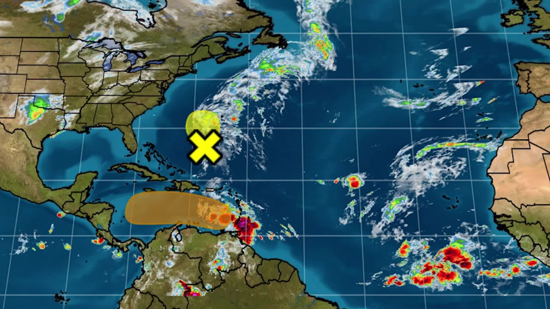 How Atlantic System Could Generate East Coast Waves - Videos from The ...